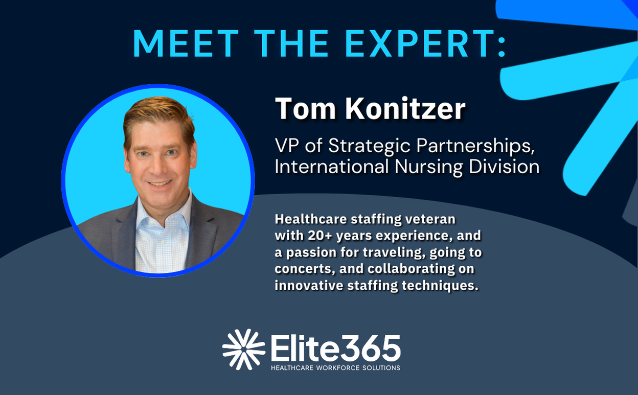 Meet the Expert: Tom Konitzer, VP of Strategic Partnerships, International Nursing Division